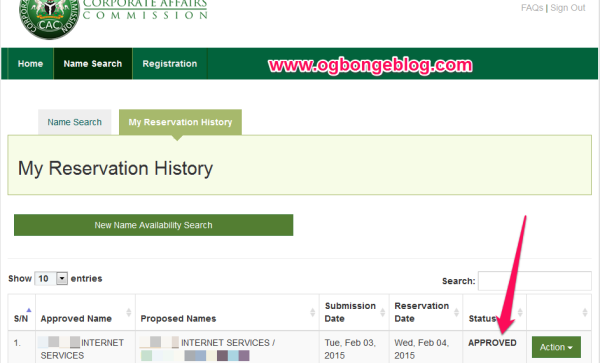CAC Public Search Website Lets You Check Online If Company or Business ...