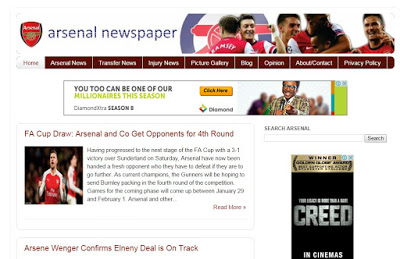 Blog of The Week : Arsenal Newspaper – OgbongeBlog