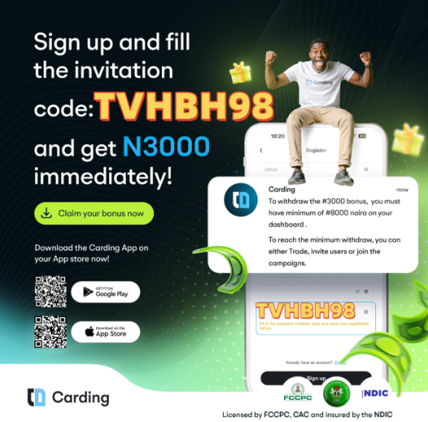 Turn Your Gift Cards into Instant Cash with The Carding App - OgbongeBlog